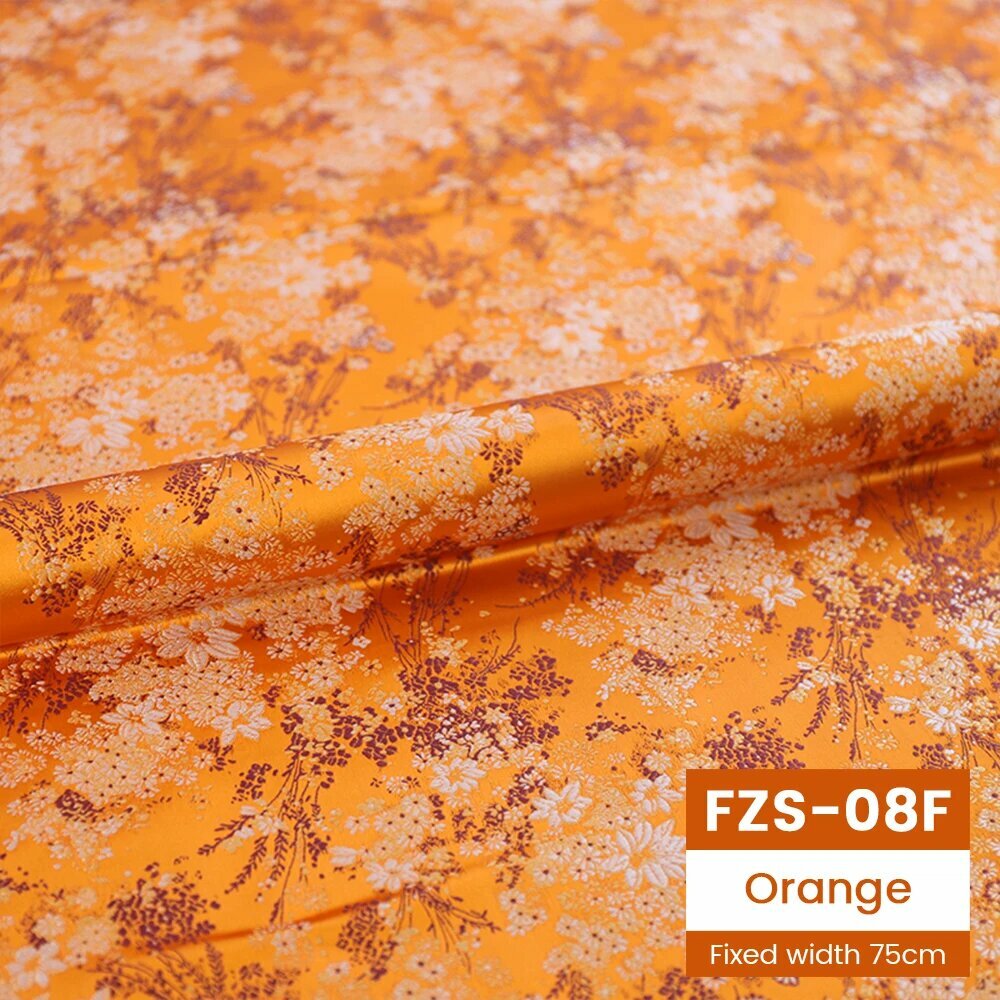 Шелковая жаккардовая парча TERAMILA 100cmx75cm, FZS-08F