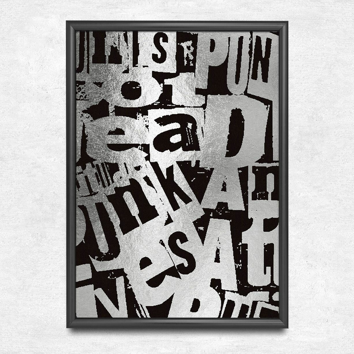 Постер Punk rock. Punk. Плакат Панк рок