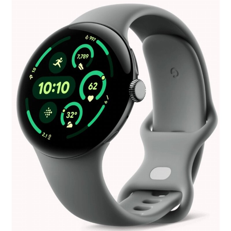 Умные часы Google Pixel Watch 3 45 мм, Wi-Fi, Matte Hazel Aluminum Case / Hazel Active Band