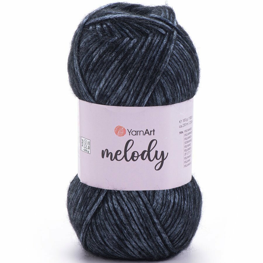 Пряжа Yarnart MELODY 884 т. джинс (1 моток)