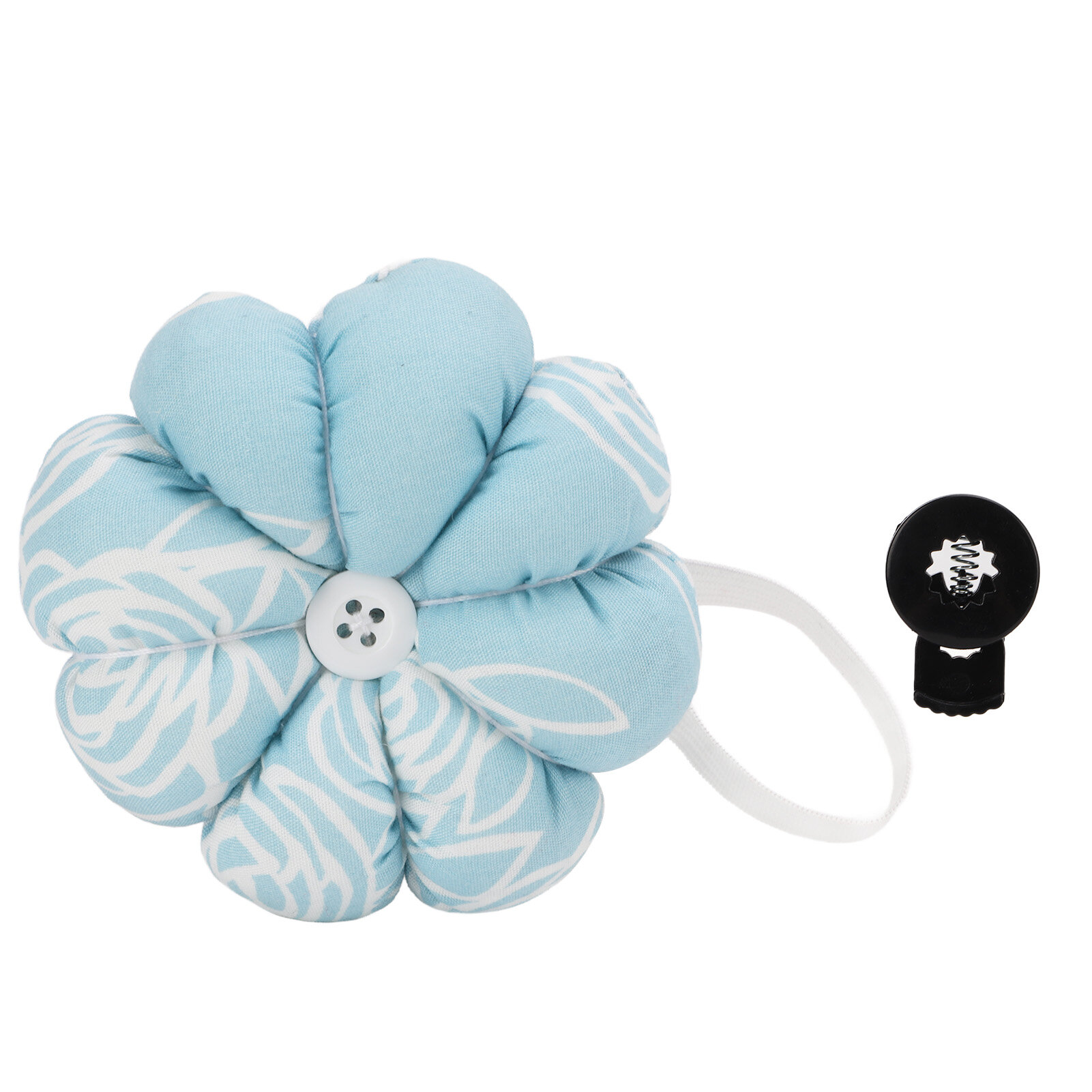 Игольница на запястье. Безопасная, удобная, не требующая использования рук, высокоэффективная и прочная. Подходит для начинающих, студентов, мам, мам. Цвет: небесно-голубой.