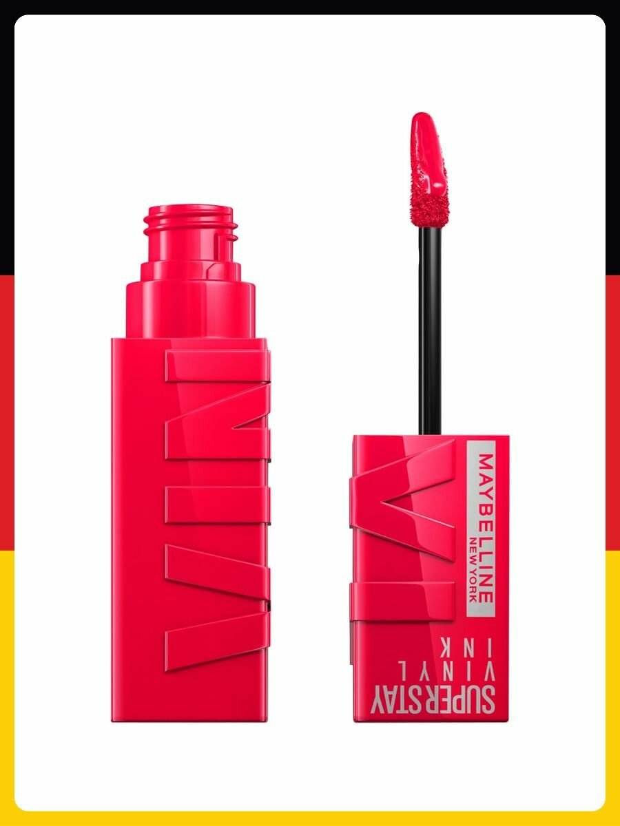 Губная помада Maybelline New York Super Stay Vinyl Ink 45 Capricious, 4.2 мл