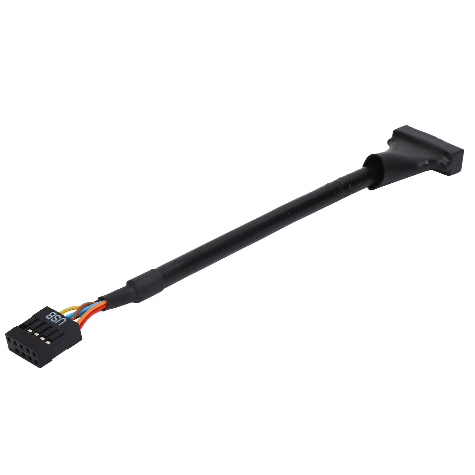 Портативный USB 3.0 20-контактный разъем папа на USB 2.0 9-контактный кабель-адаптер для материнской платы мама