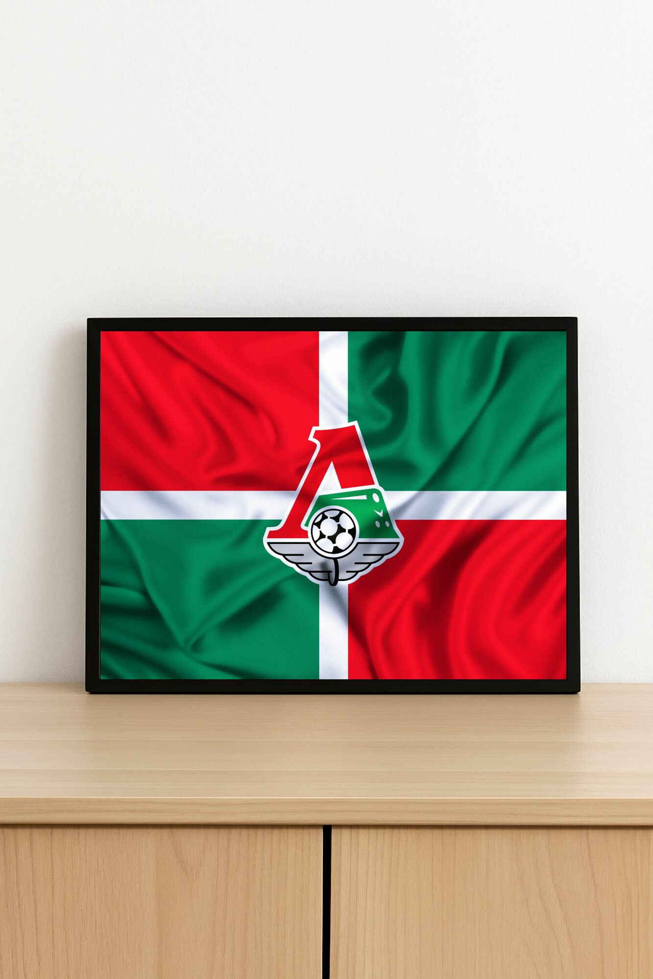 Постер Локомотив в Стеклянной Рамке