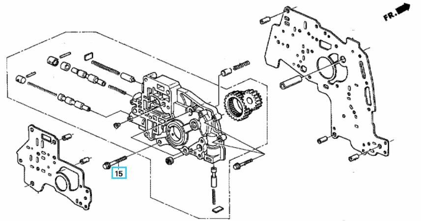 Болт с фланцем 8х32; Артикул Honda/Acura: 957010803208 (Оригинал)