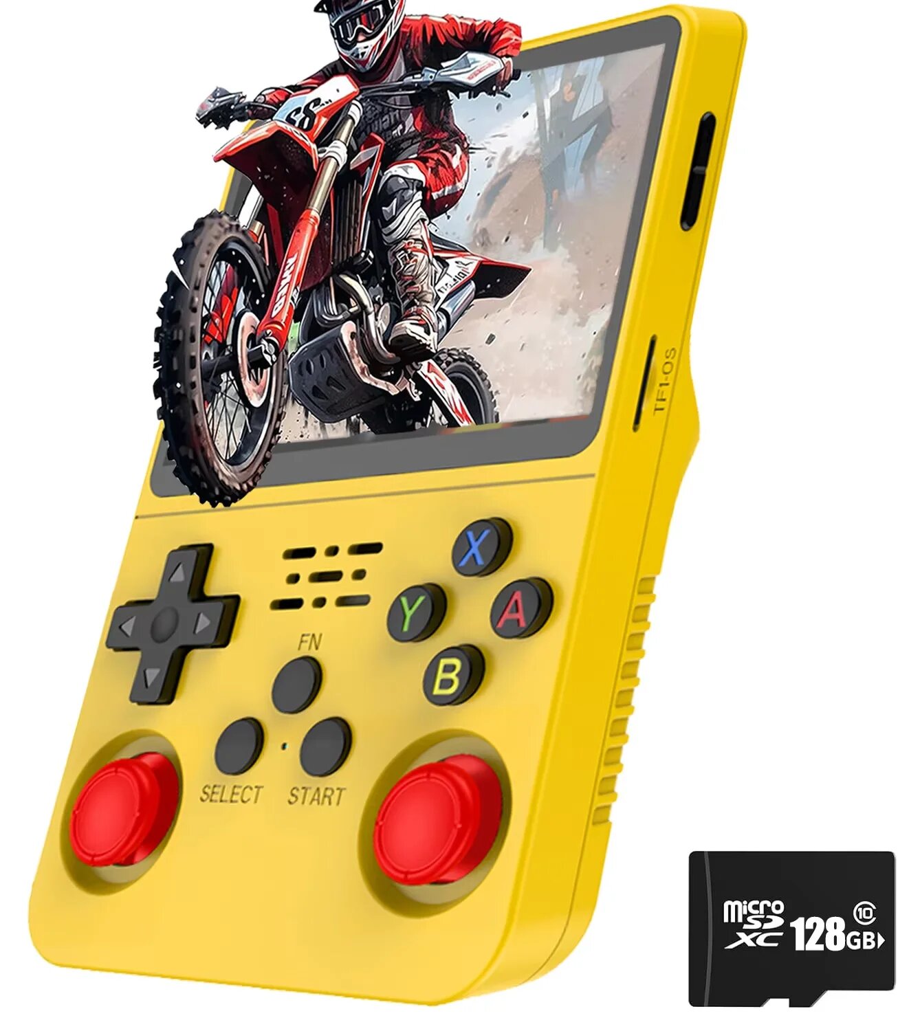 Портативная игровая консоль Р36S Аркос 2.0, Yellow 128G
