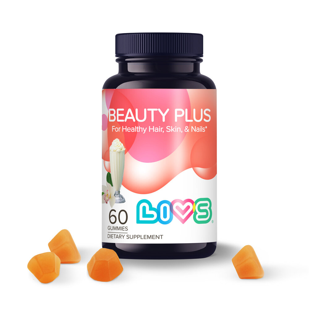 Комплекс витаминов для кожи волос И ногтей со вкусом крем-соды фруктов И ягод