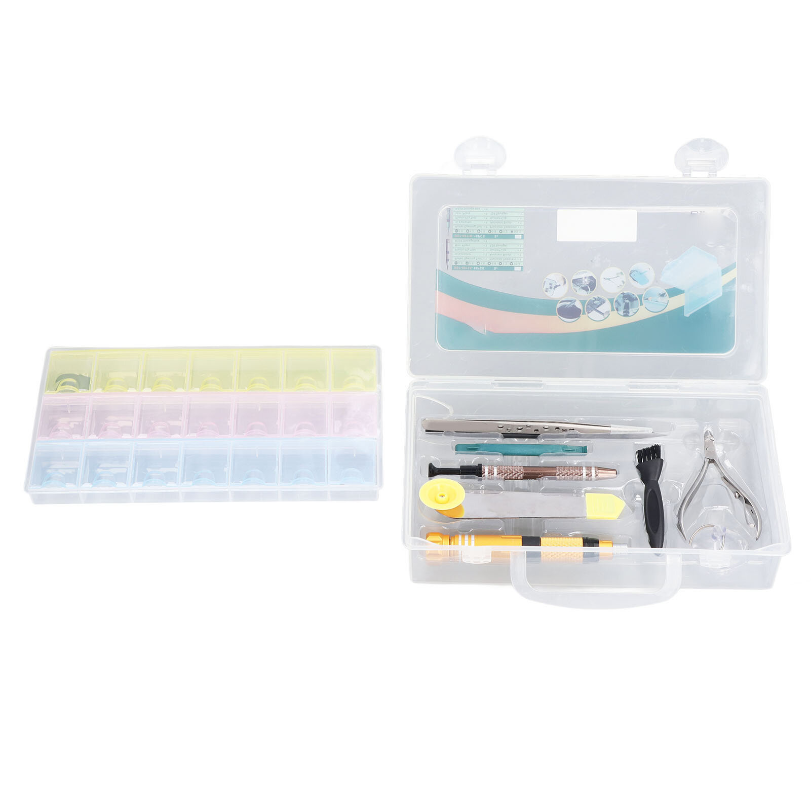 Набор отверток для электроники, многофункциональный комплект инструментов для ремонта с кейсом для хранения.