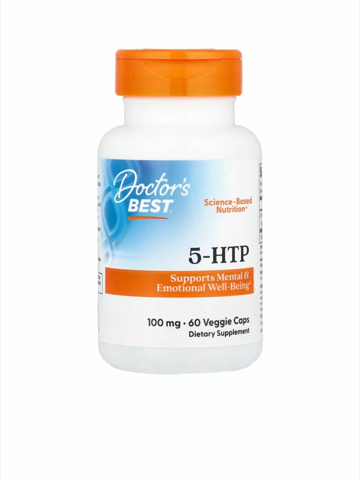 5-Гидрокситриптофан DOCTORS BEST 5-HTP 100 mg 60 капсул