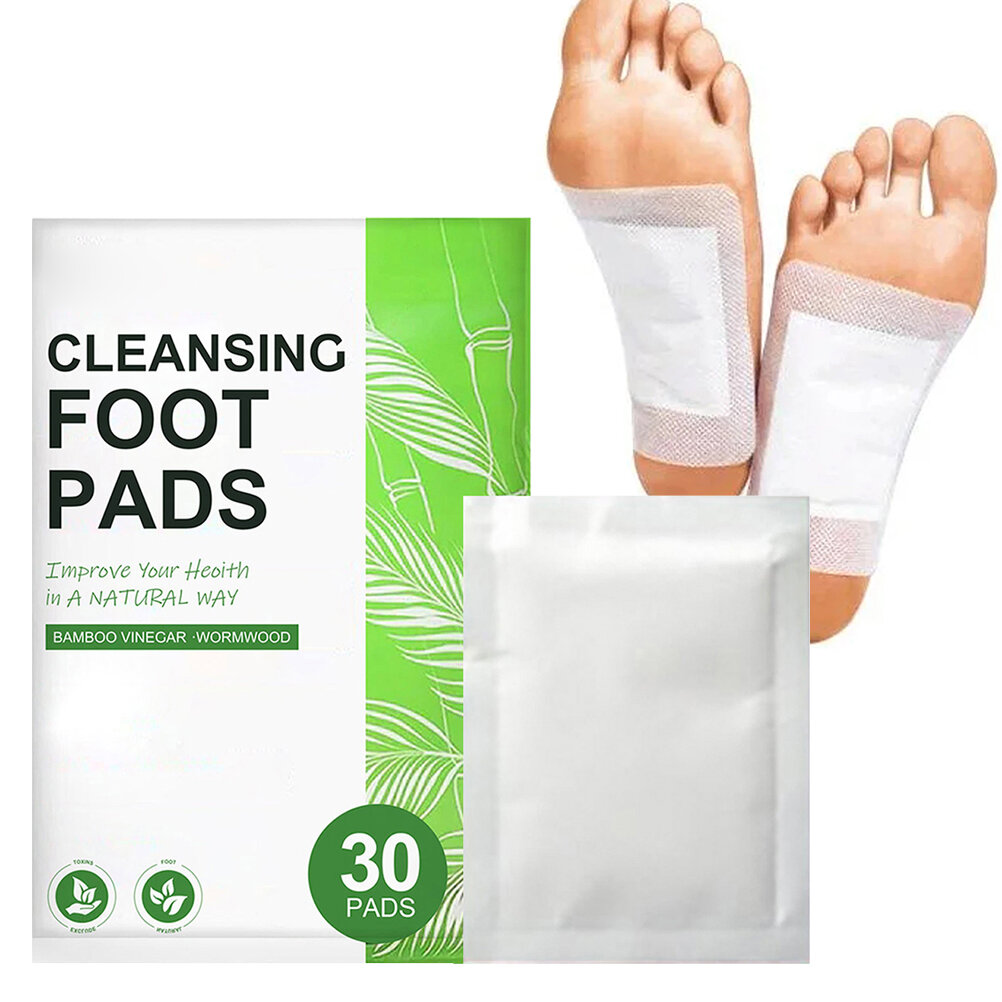 Натуральные очищающие пластыри для ног, детокс-пластыри для ног, осушающие пластыри для похудения, уход за ногами