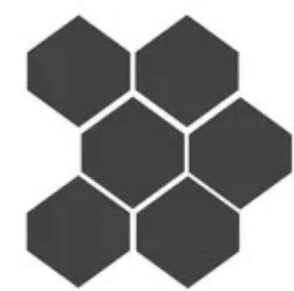 Коврик придверный 80х60 см соты серые из ЭВА ECO COVER