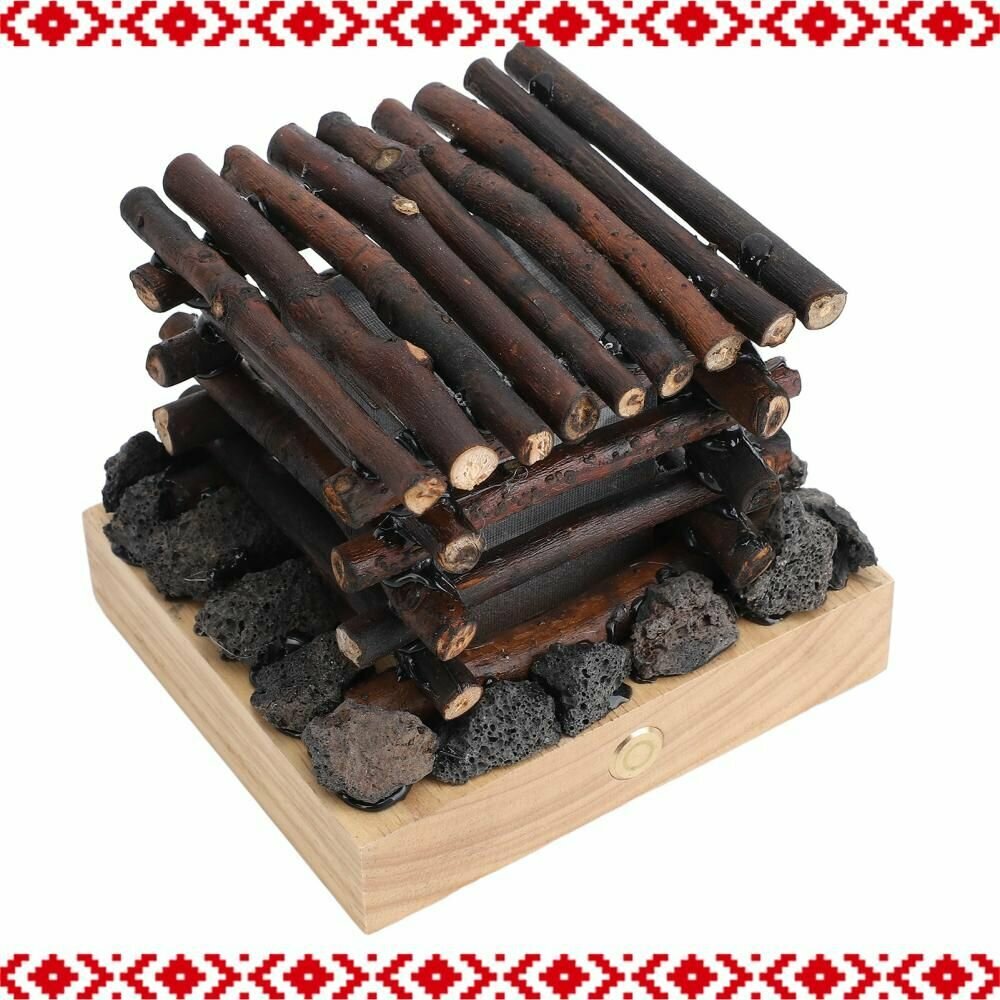 Лампа с искусственным огнем