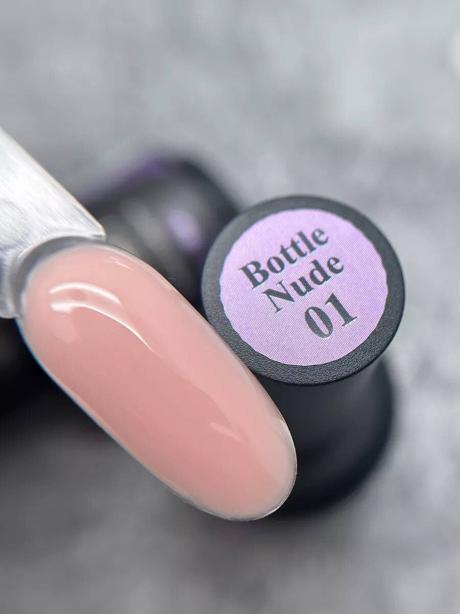 Гель для укрепления Bottle Nude 01, 15мл