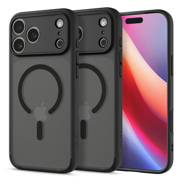 Чехол Spigen Ultra Hybrid MagFit для iPhone 17 Pro (ACS10349) Frost Black