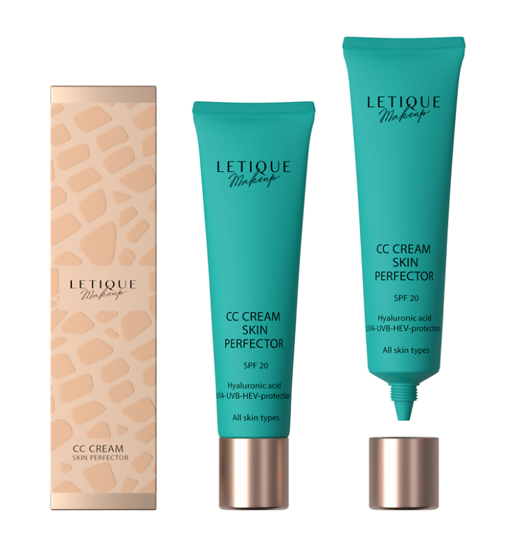 Letique Тональный СС крем для лица, тон light SPF 20, объем 25 мл