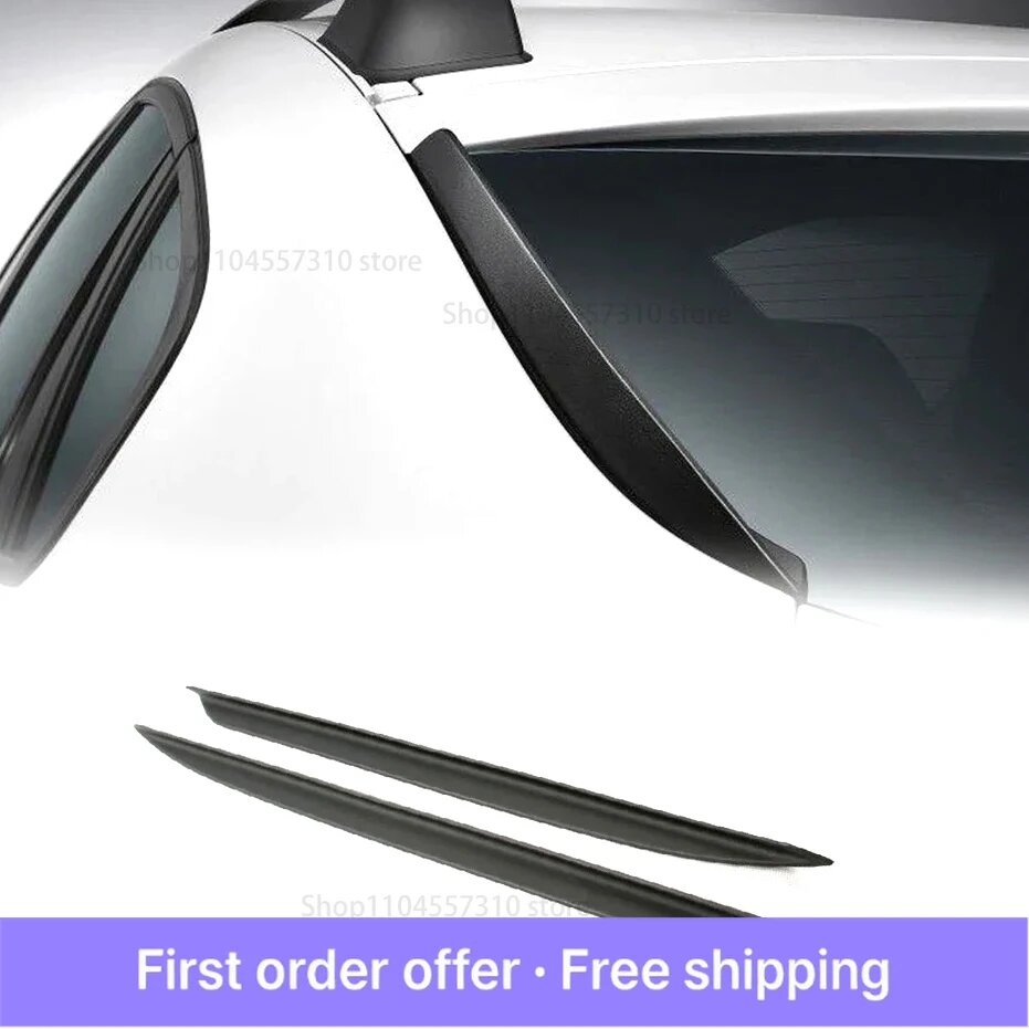 Новый! Спойлер на заднее окно из искусственной кожи для BMW X6 E71 2008-2013, боковой спойлер на заднее окно, крыло, губа, Стайлинг автомобиля