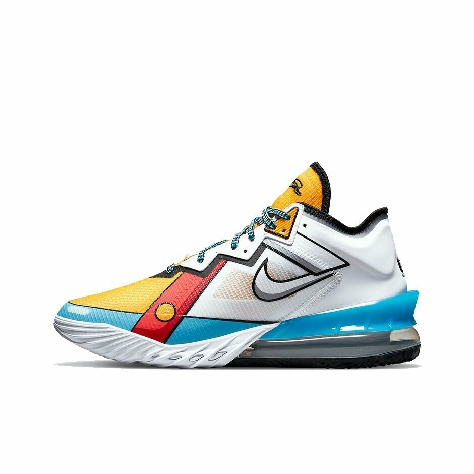Кеды NIKE Lebron 18, размер EU 44.5 стопа (28.5CM), white — фото 1