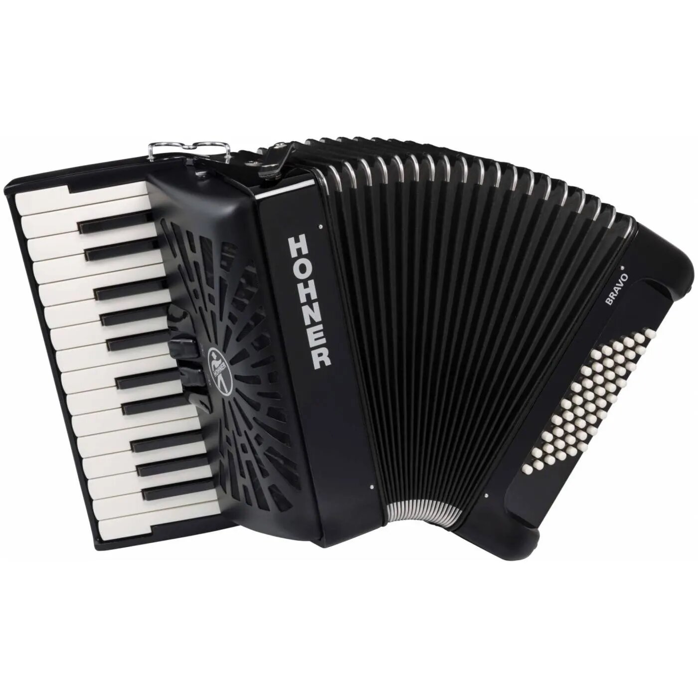 Аккордеон Hohner Bravo II 48 Black 1/2 (A16521/A16522)