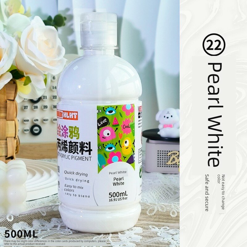 Набор акриловых красок из 12 цветов, водостойкий, для детского творчества, рисования, граффити, росписи гипсовых