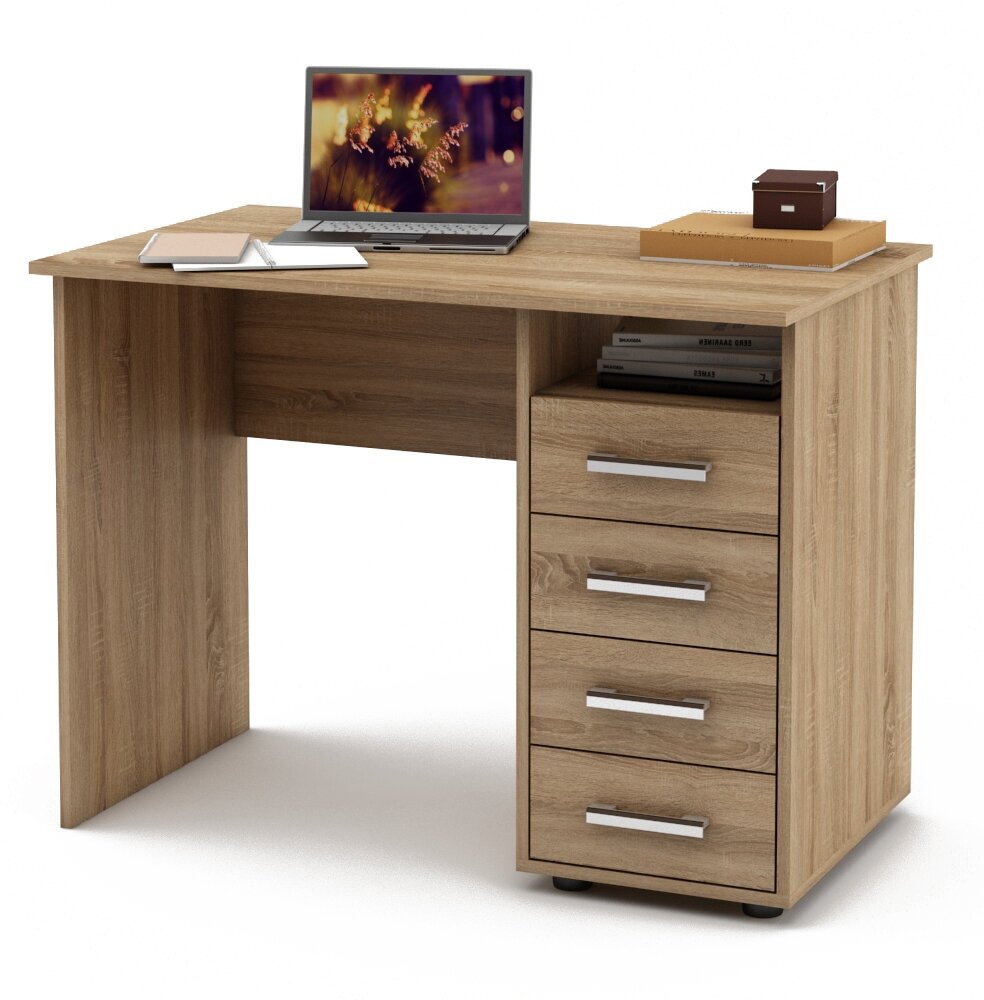 Стол письменный, стол компьютерный Остин (Ливерпуль) 3 дуб сонома