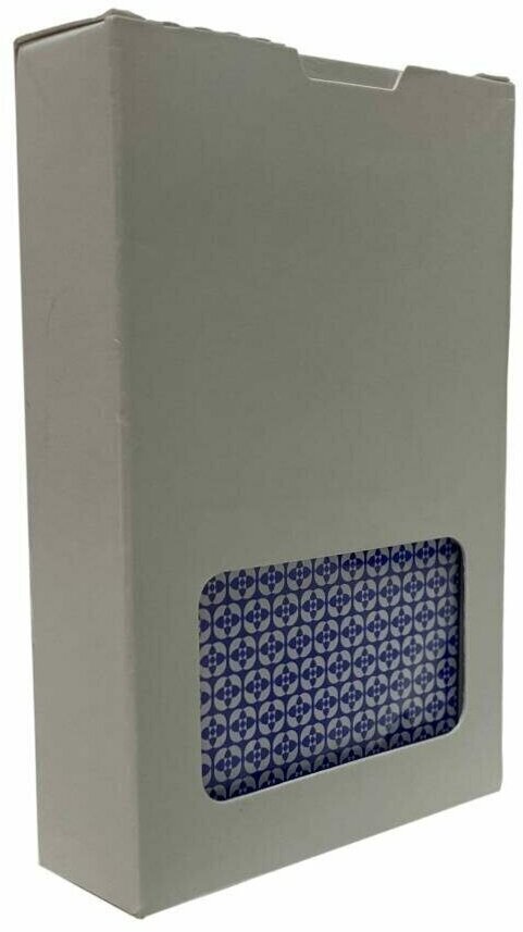 Карты для покера Copag Bridge 54 шт. 100% пластик, синяя рубашка (без коробки)