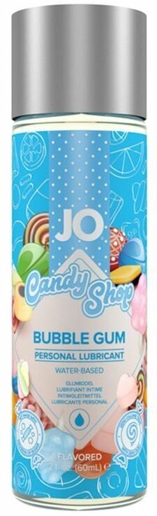 Смазка на водной основе Candy Shop Bubblegum с ароматом жвачки - 60 мл, System JO, США