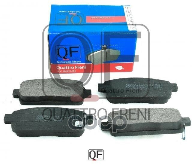Колодки тормозные дисковые к-т QUATTRO FRENI арт. qf83302