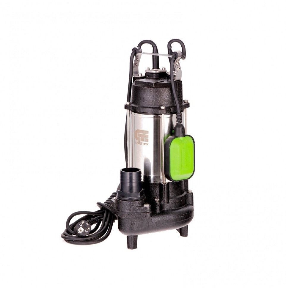 Насос фекальный погружной СИБРТЕХ СФН750, 750 Вт, напор 16 м, 22000 л/ч, 99803