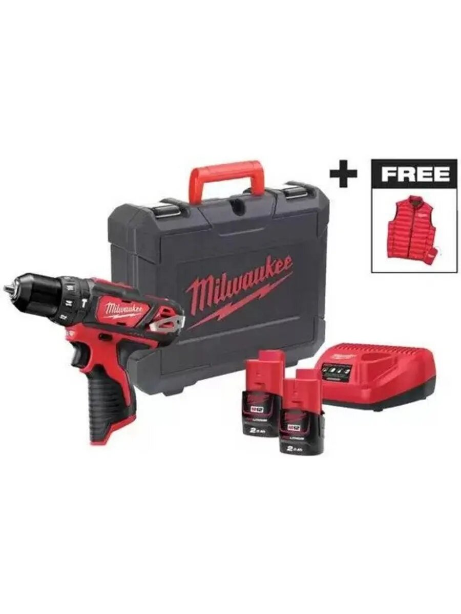 Шуруповерт Milwaukee MILWAUKEE M 12 BPDMC 202 C 12