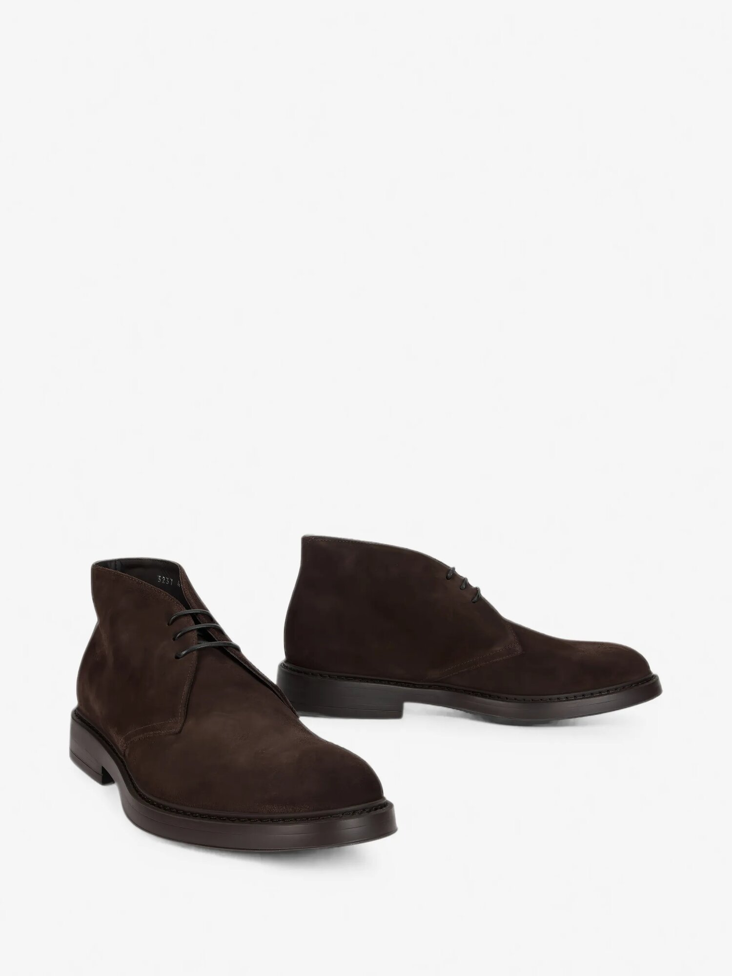 Ботинки Doucal's Lace-up suede boots, размер 43.5, коричневый — фото 1