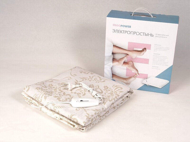 Электропростыня ergopower, 90*150 см, er 905