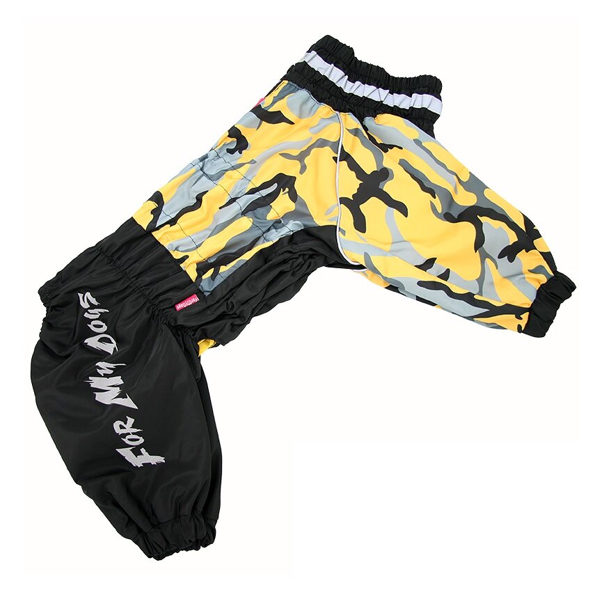 Одежда для мопса, французский бульдог. Дождевик для мальчика FMD (А1 по спине 30см мальчик)