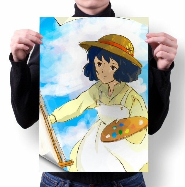 Плакат Ветер крепчает, The Wind Rises №2, А3