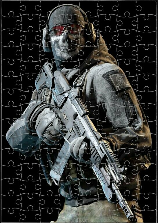 Пазл Call of Duty, Кол оф Дьюти №5, А4