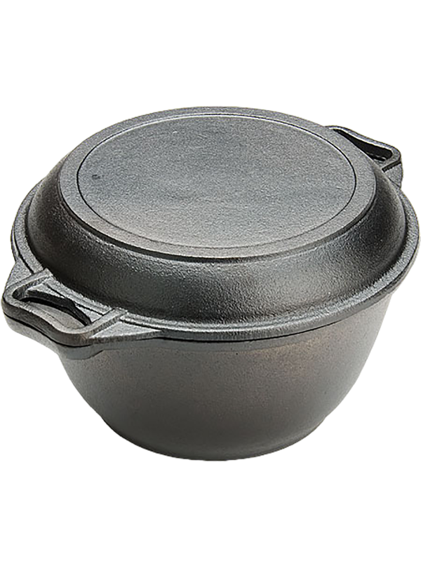 Кастрюля с крышкой индукция Mayer&Boch, чугунная, 3л