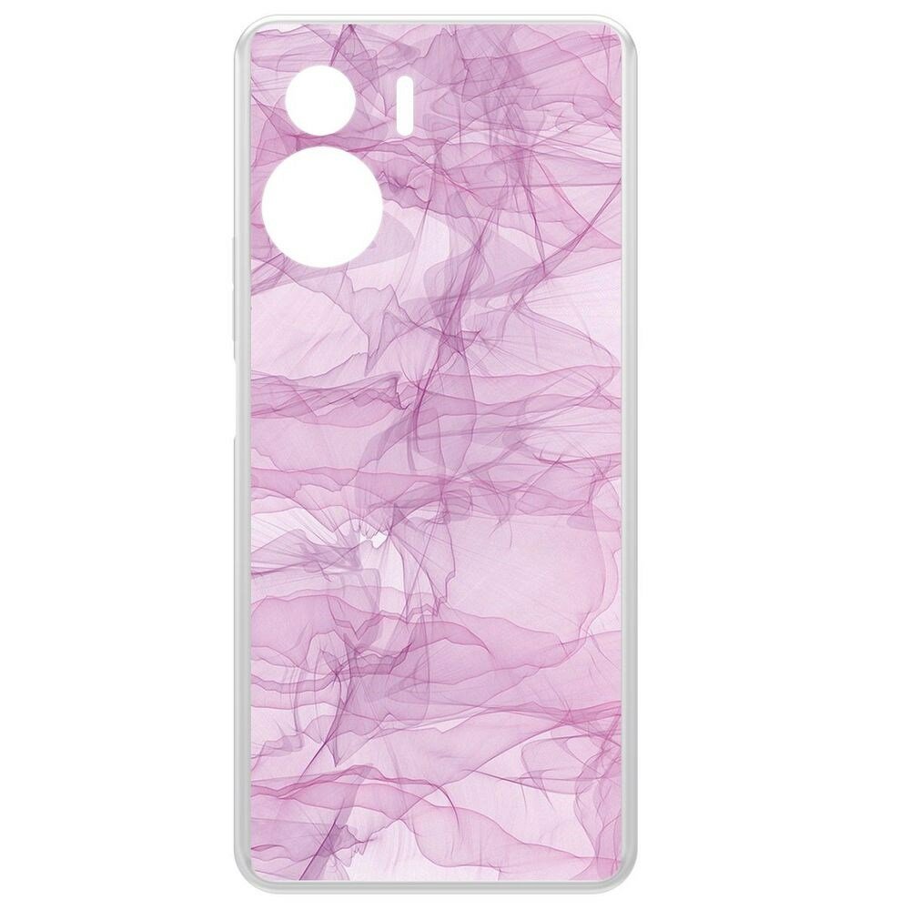 Чехол-накладка Krutoff Clear Case Абстракт 4 для Honor X50i, с рисунком, силикон