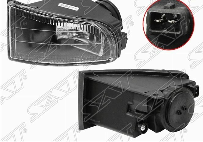 Фара противотуманная SAT ST260015, для Toyota Avensis 00-02, передняя, правая,