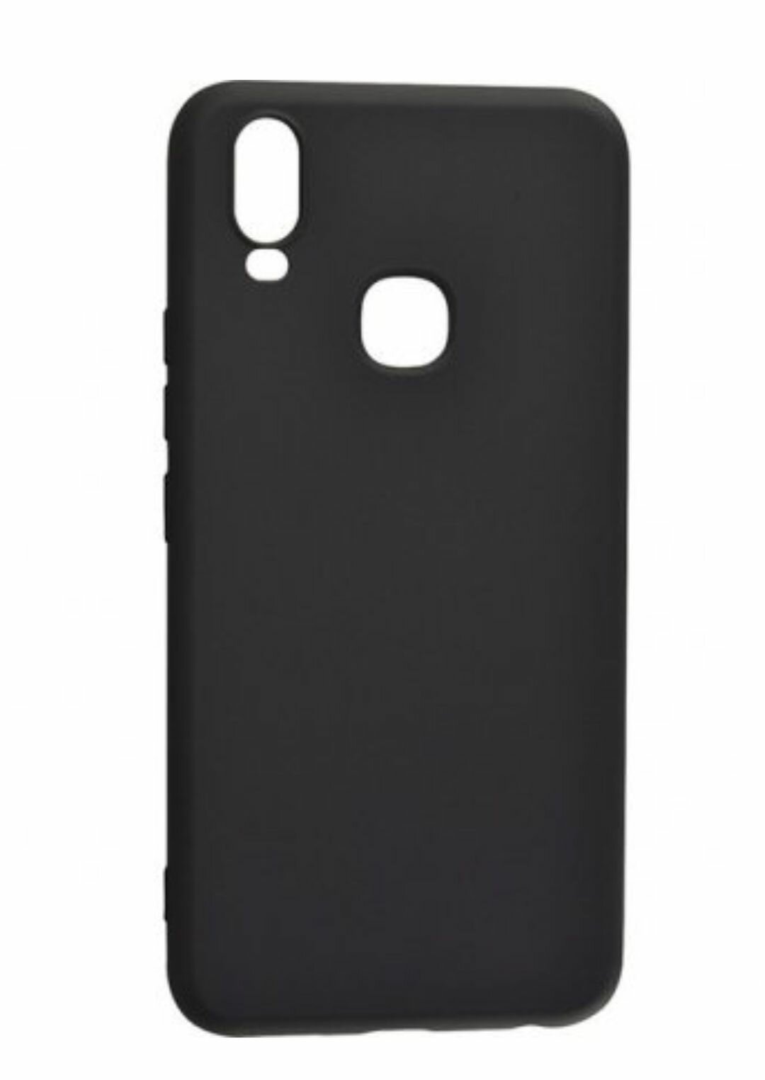 Vivo y11 силиконовый чёрный чехол для vivo у11 накладка, бампер софт тач soft Touch
