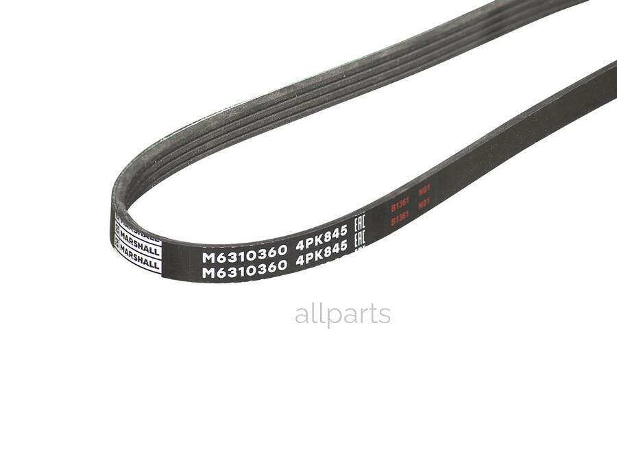 MARSHALL M6310360 Ремень поликлиновый Hyundai: Accent I-III, Getz, Kia: Rio II, Nissan: Almera I, Primera I, II MARSHALL M6310360