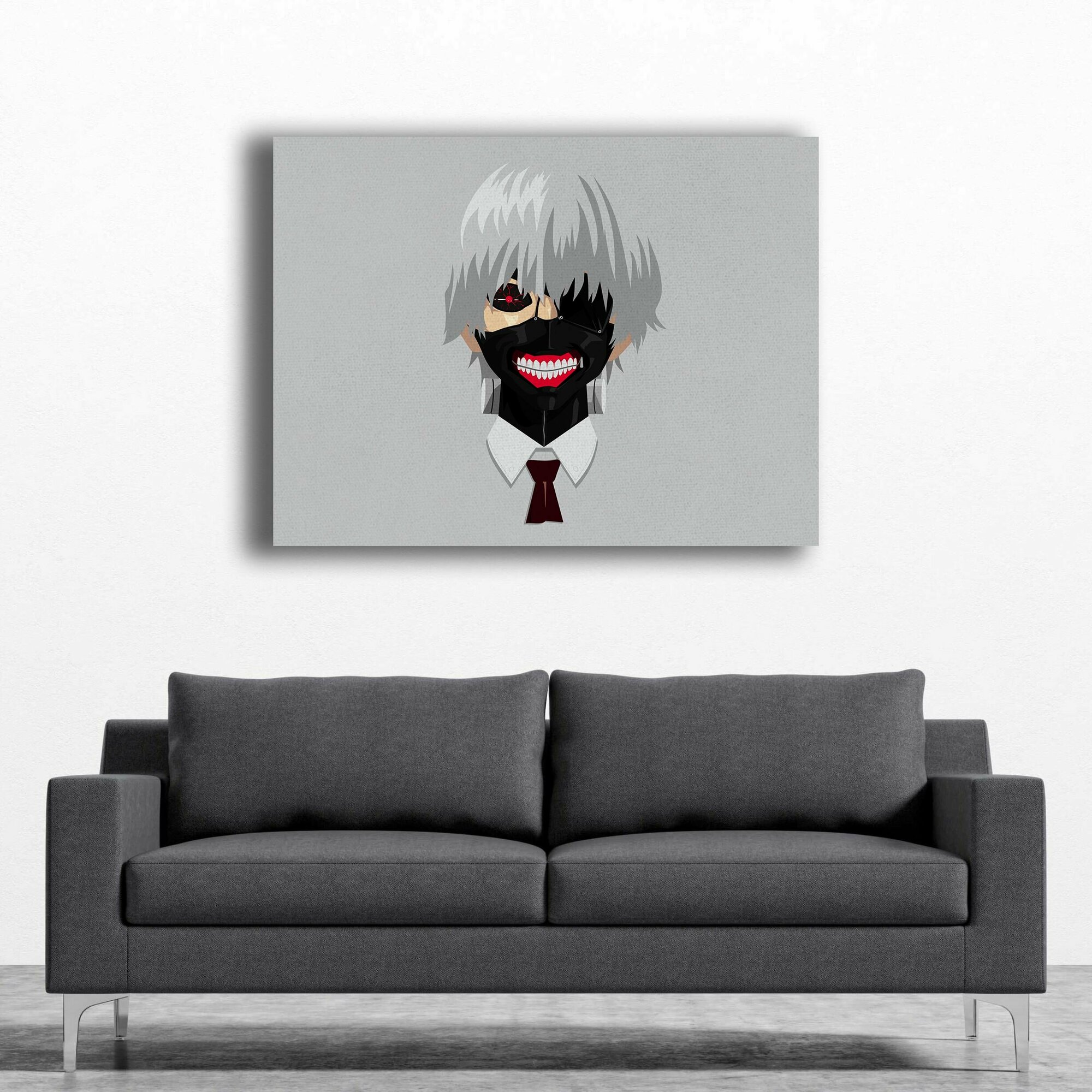 Интерьерная картина на холсте / dead inside / zxc 50*70