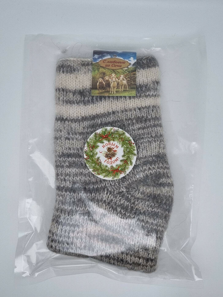 Наколенник из натуральной шерсти согревающий с новым годом