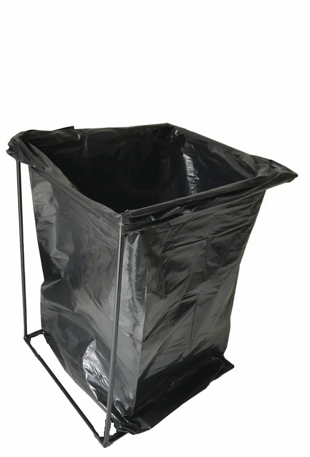 Стойка 50х50см держатель мусорных пакетов, коробок уличная металл