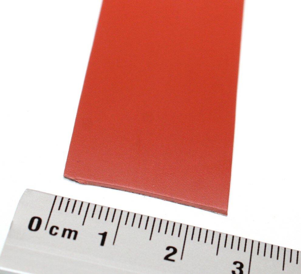 Лента термоусаживаемая с клеевым слоем ТЛК 25-1,0-5 красная, 5 м, RUiCHi