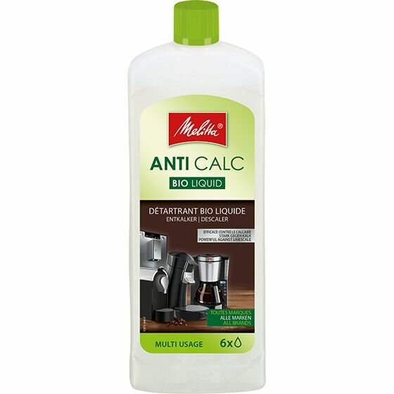 Для экологически безопасного удаления накипи Melitta Anti Calc Bio L 250ml