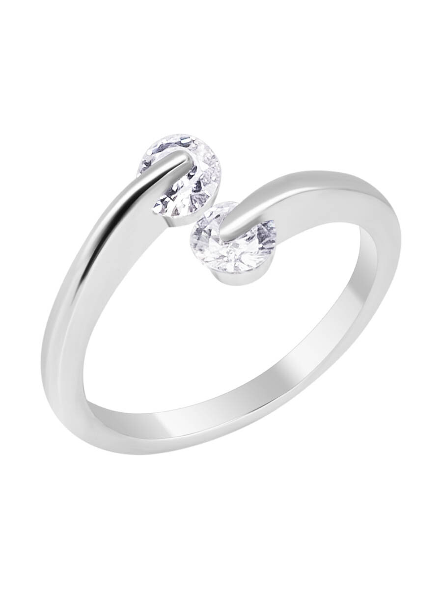 Кольцо помолвочное, фианит