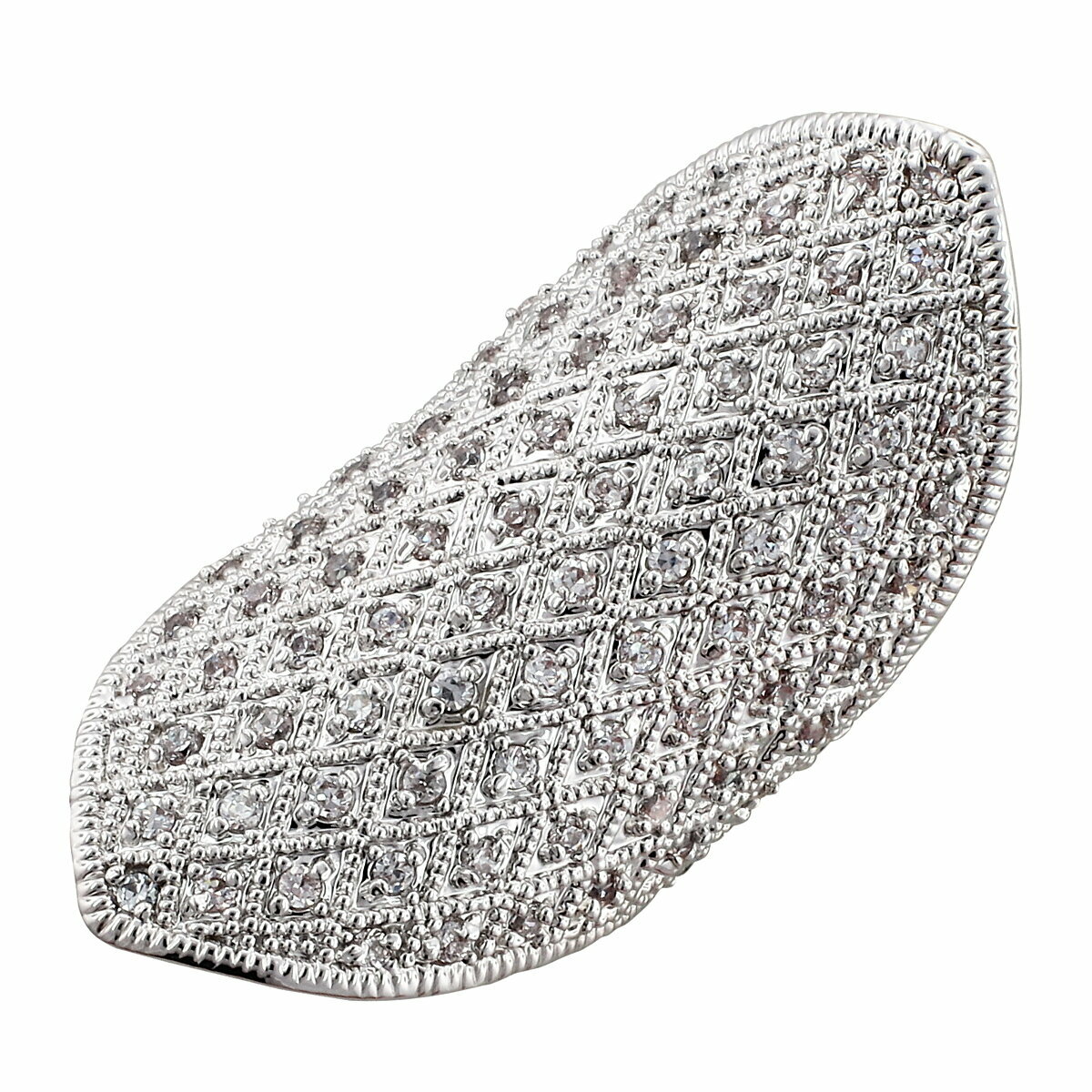 Кольцо, фианит