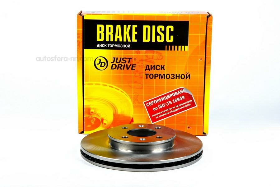 JUST DRIVE JBD0129 Диск тормозной передний 4 отв (256x22)