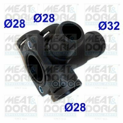 Фланец Audi 80 Seat Toledo VW Golf II MEAT & DORIA арт. 93104