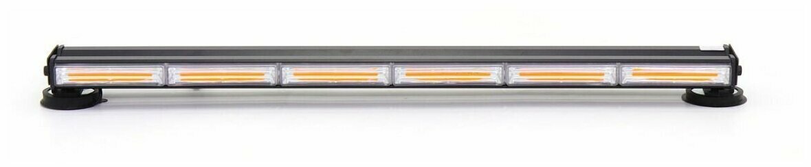 Автомобильный стробоскоп оранжевый двухсторонний 12-24v 6 секций 1шт