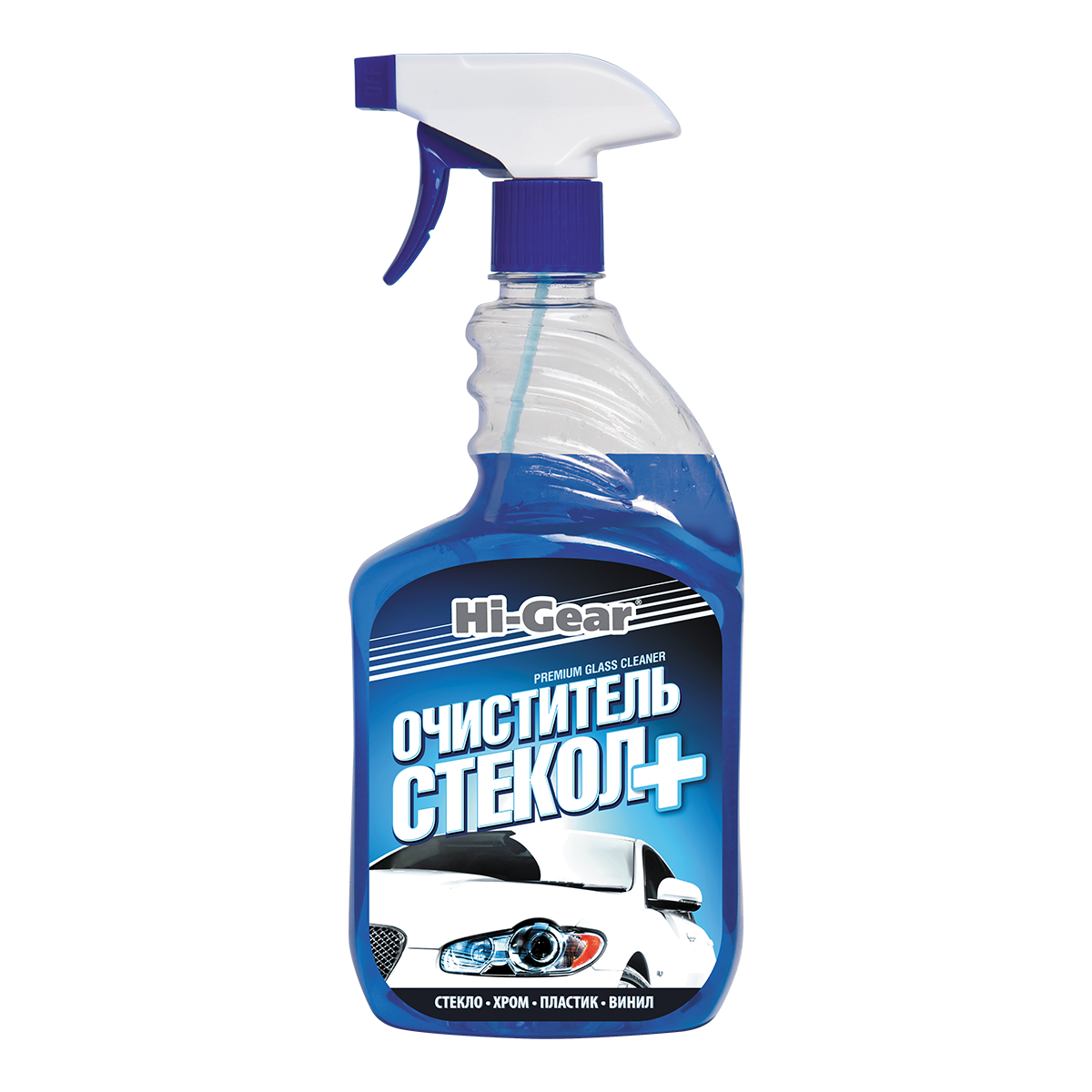 Очиститель стекол+, Hi Gear, 946 мл, HG5685
